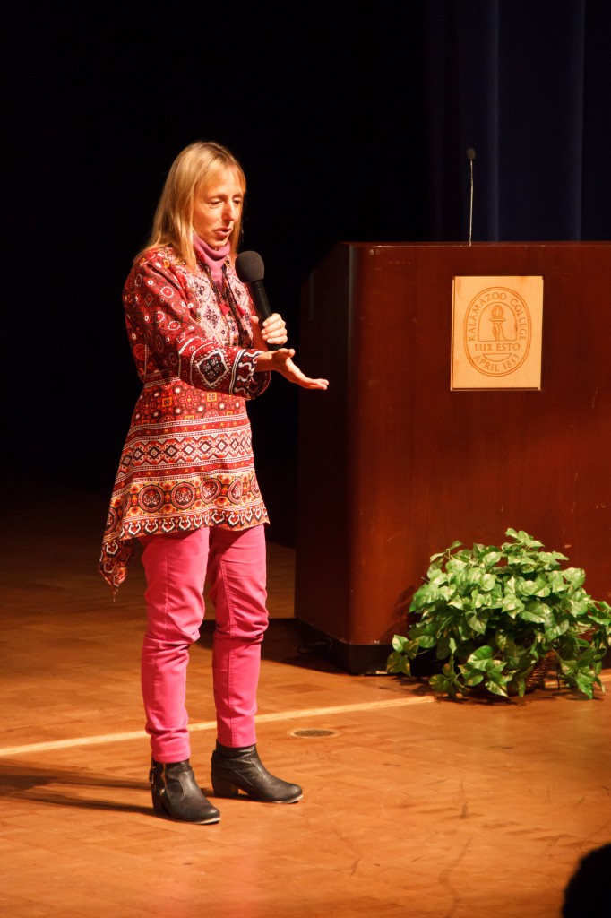 Medea Benjamin Kicks Off a Global Prize Weekend at Kalamazoo College ...