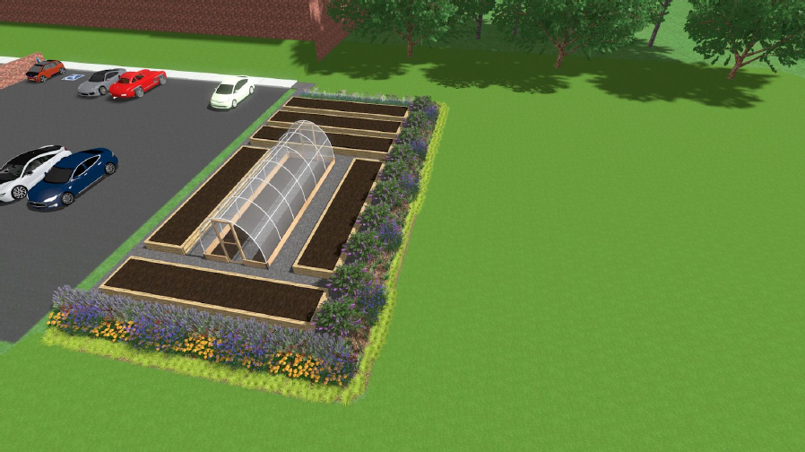 Hoop House Construction Will Grow Gardening at K - News and Events