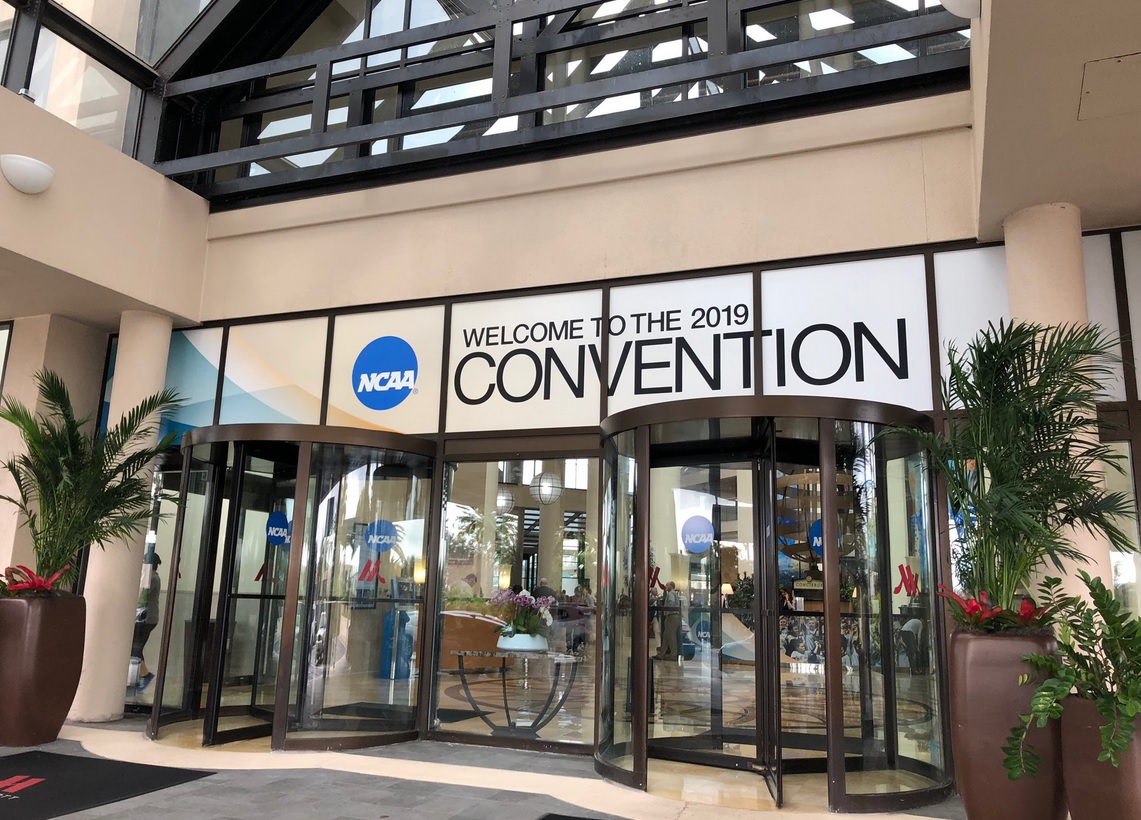 NCAA Convention Attendees Include Two K Student-Athletes