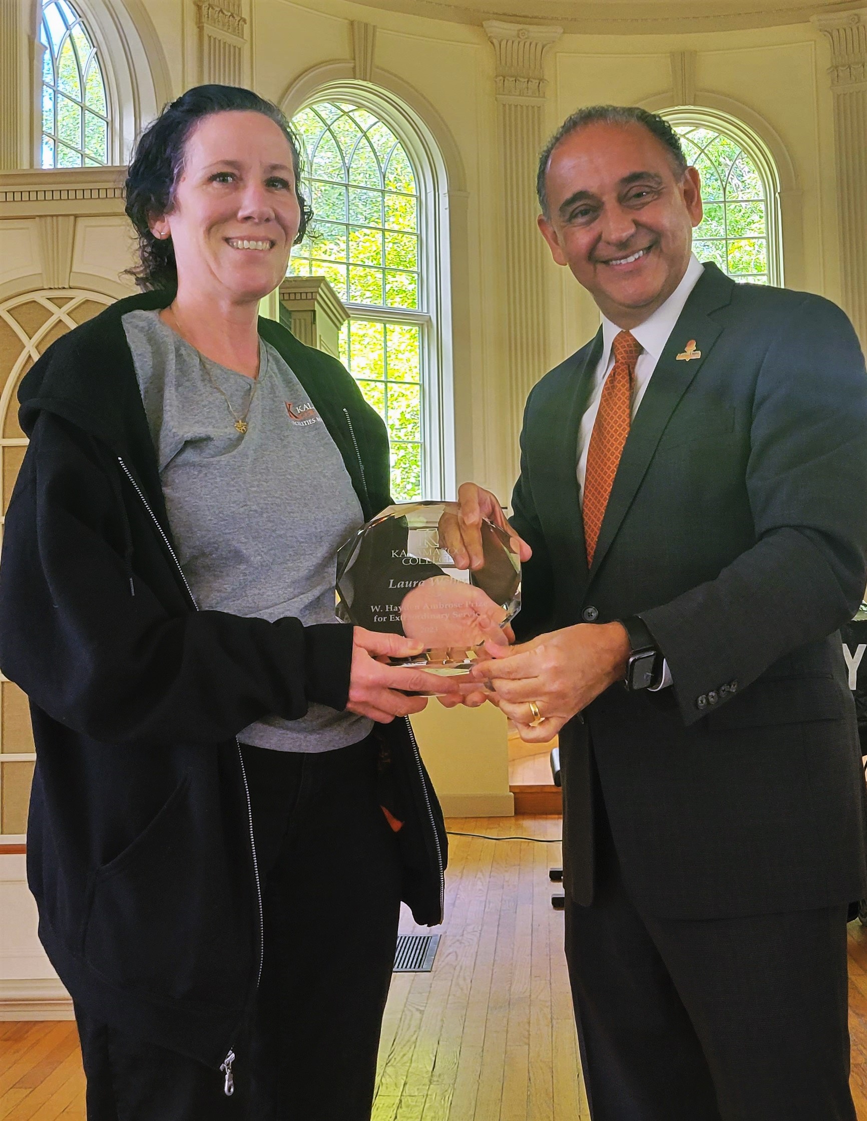 Lucasse, Ambrose Prize Winners Announced at K - News and Events