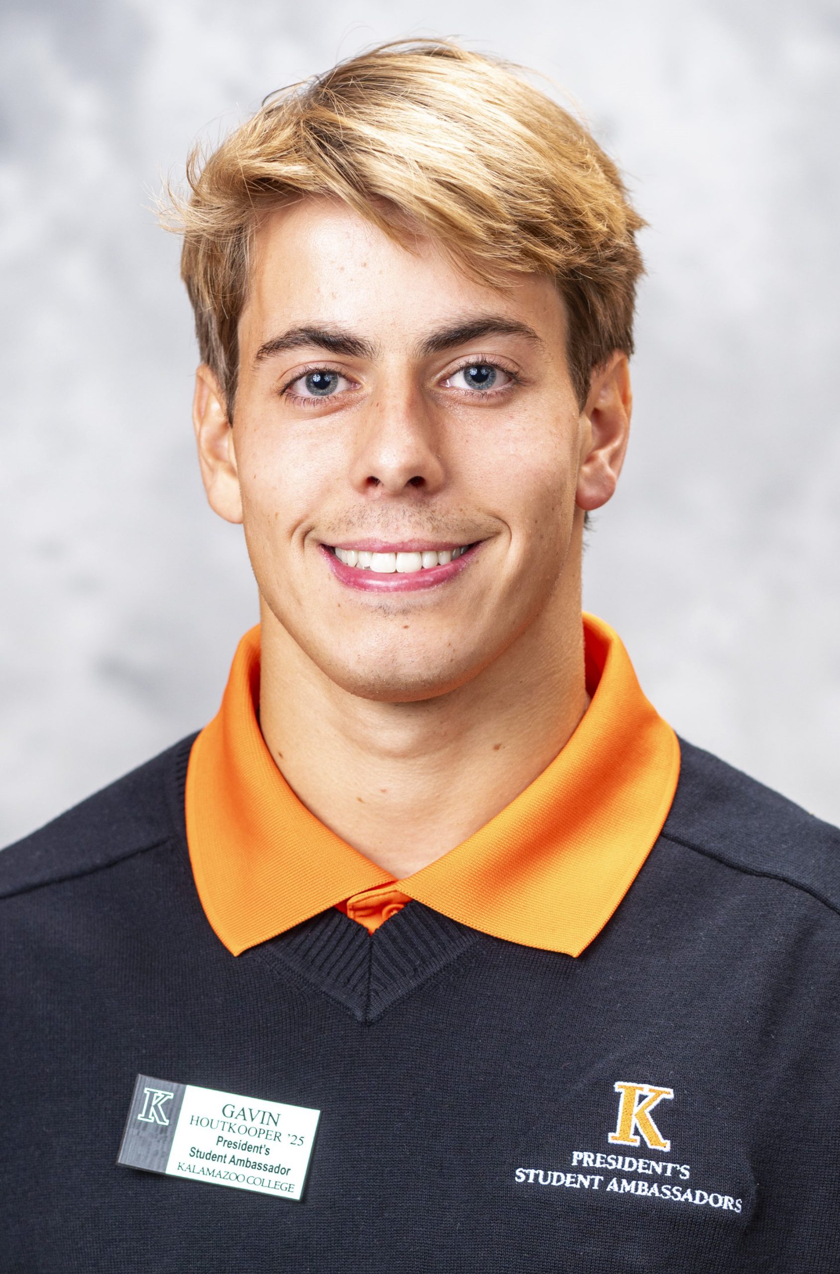 Gavin Houtkooper Serves as Student Ambassador - News and Events